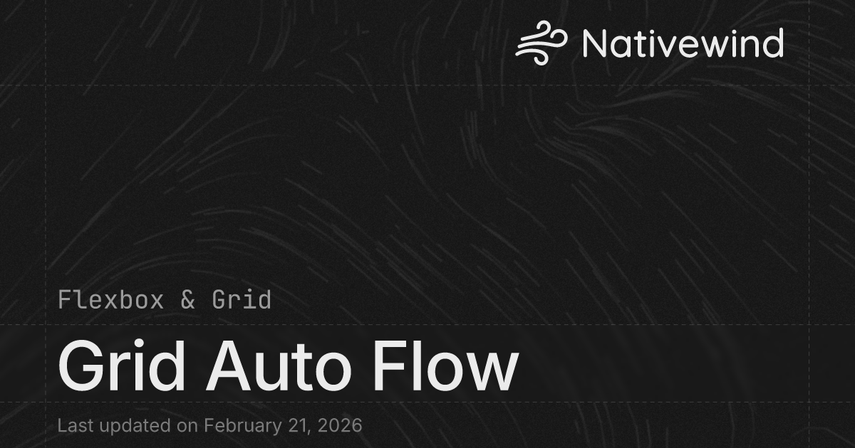 Grid Auto Flow