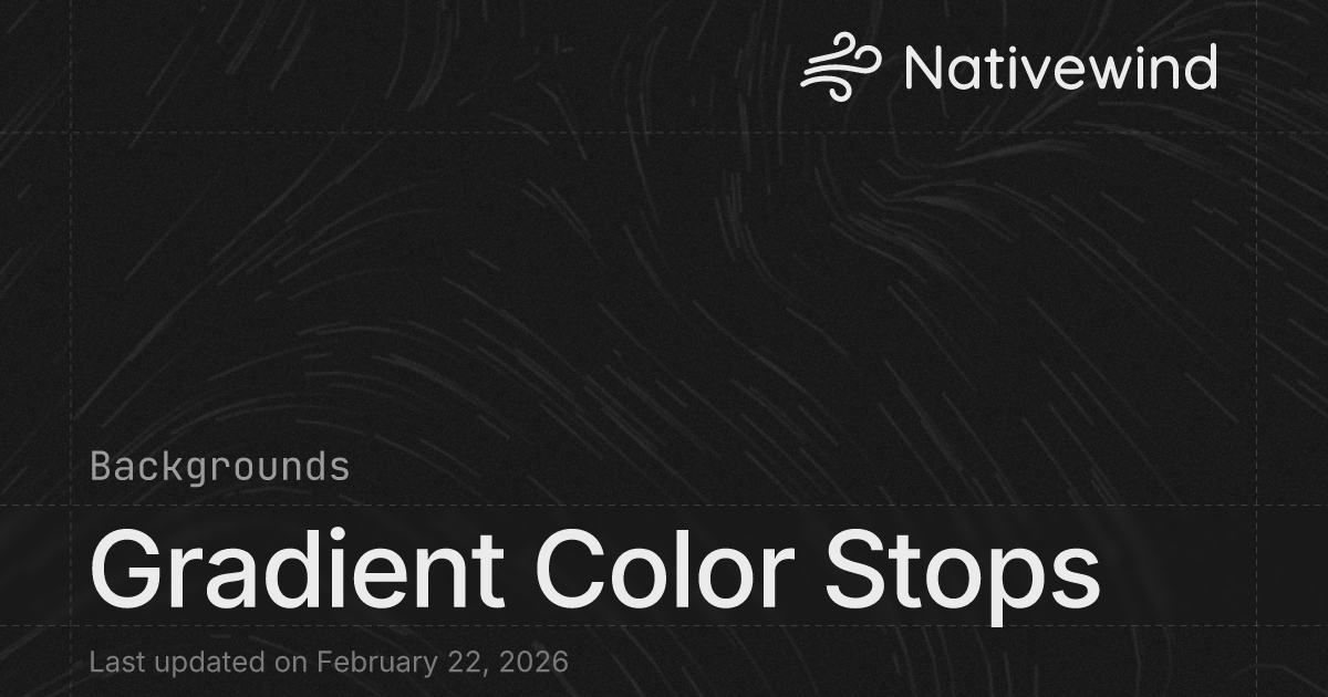 Gradient Color Stops